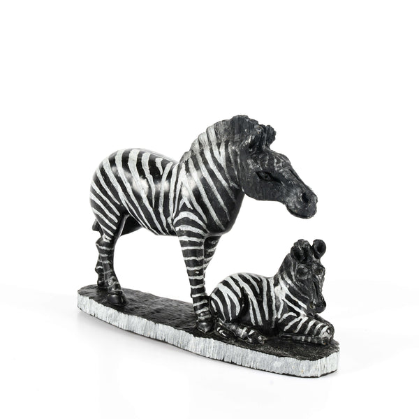African Animal Sculptures Tagged "zebra stone sculpture" - African ...